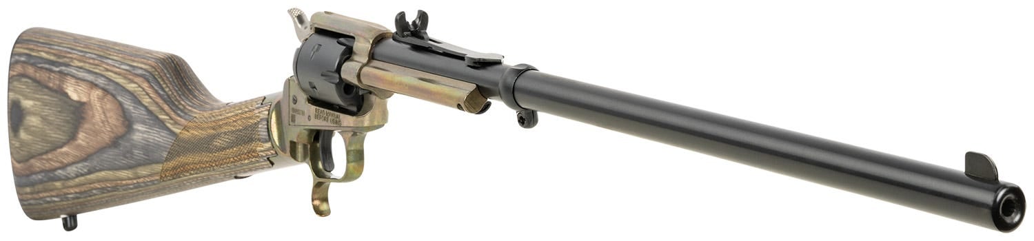 Heritage Firearms Rough Rider Rancher Wood / Case Color Hardened .22 LR ...