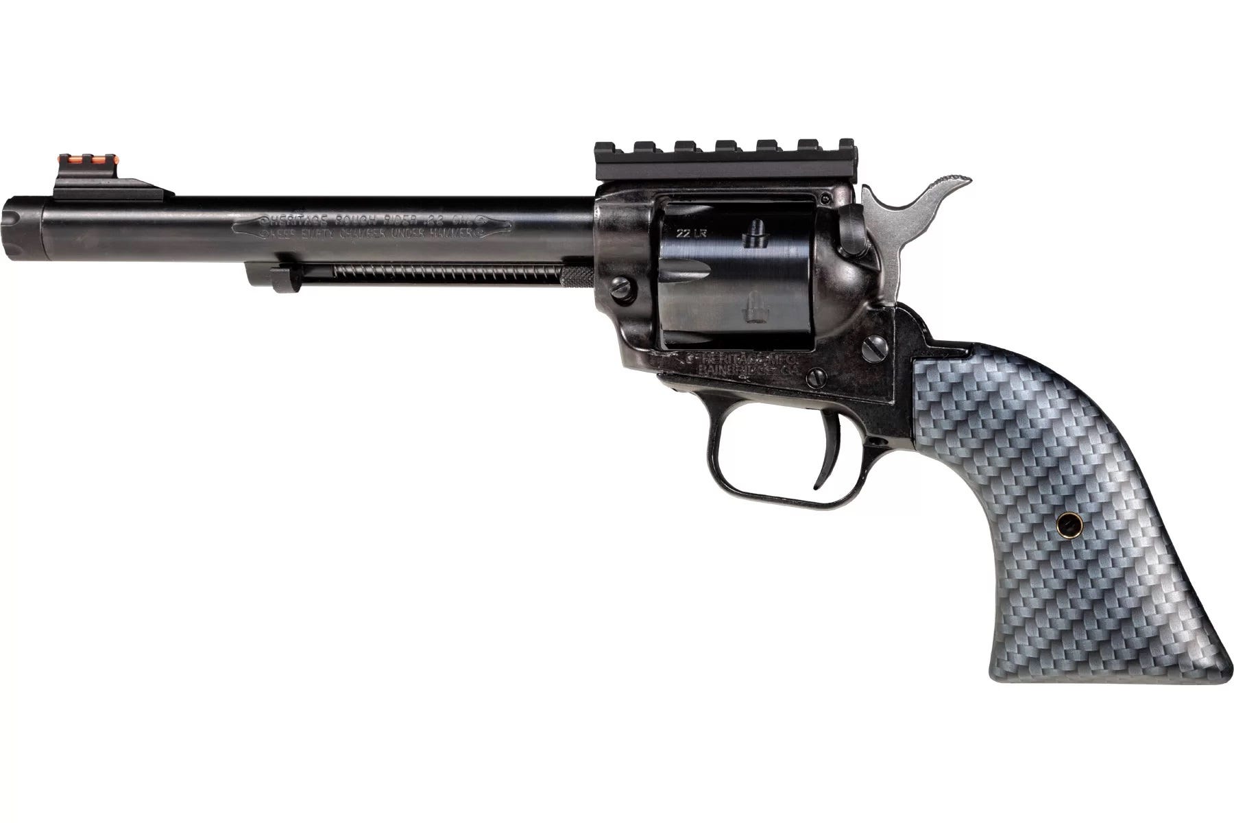 Heritage Firearms Rough Rider Tactical Cowboy .22 LR 6.50" Barrel 6 ...