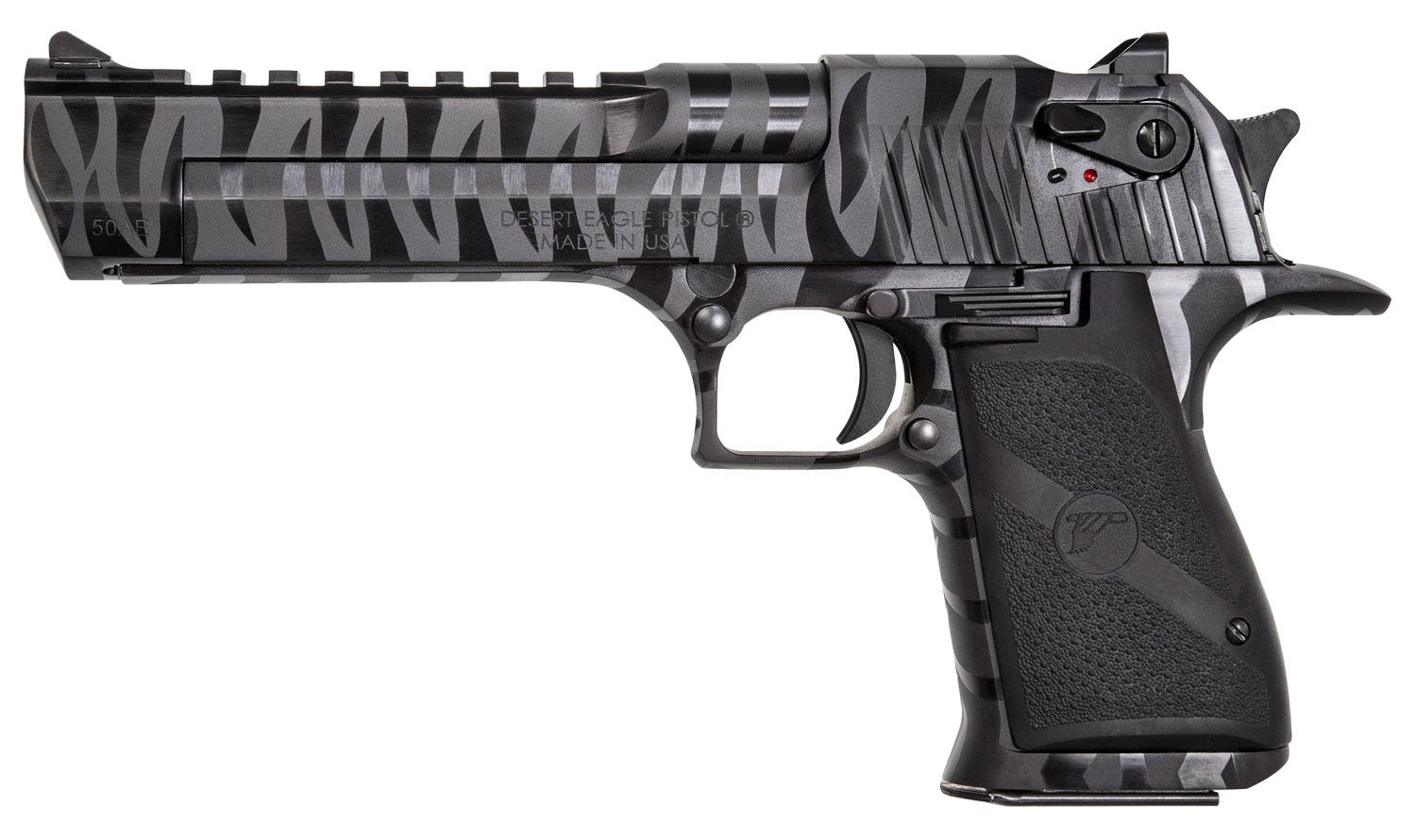 Magnum Research Desert Eagle Mark XIX Black Tiger Stripe .50 AE 6 ...