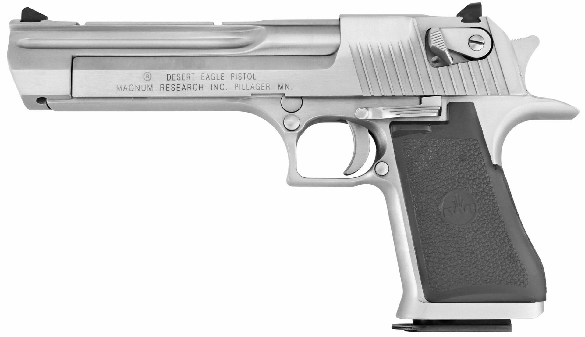 Magnum Research Desert Eagle Mark XIX Brushed Chrome .44 Rem Mag 6 ...