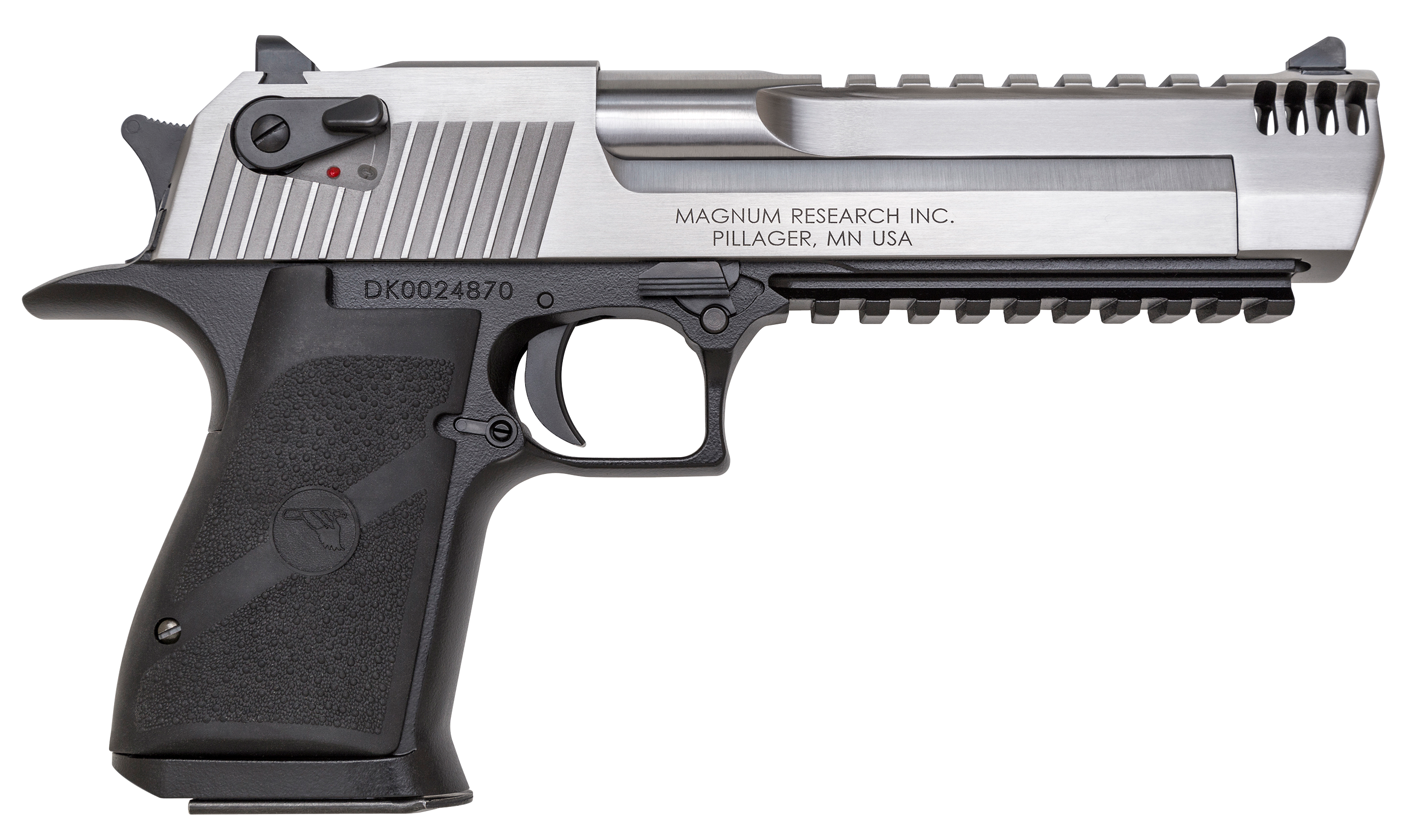 Magnum Research Desert Eagle Mark XIX L6 Stainless .357 Mag 6" Barrel 9 ...