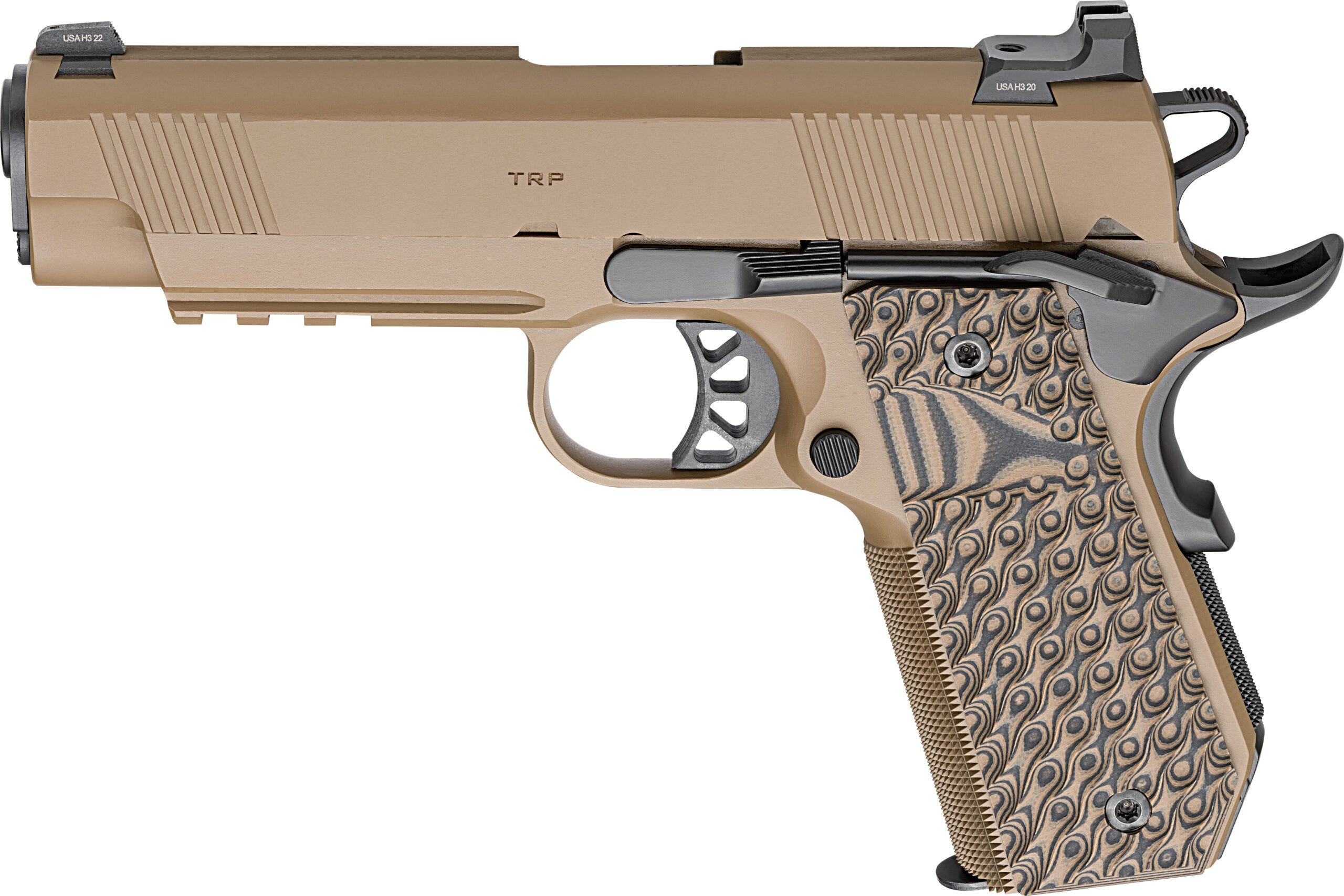 Springfield Armory TRP Commander Coyote Brown .45 ACP 4.25" Barrel 7 ...