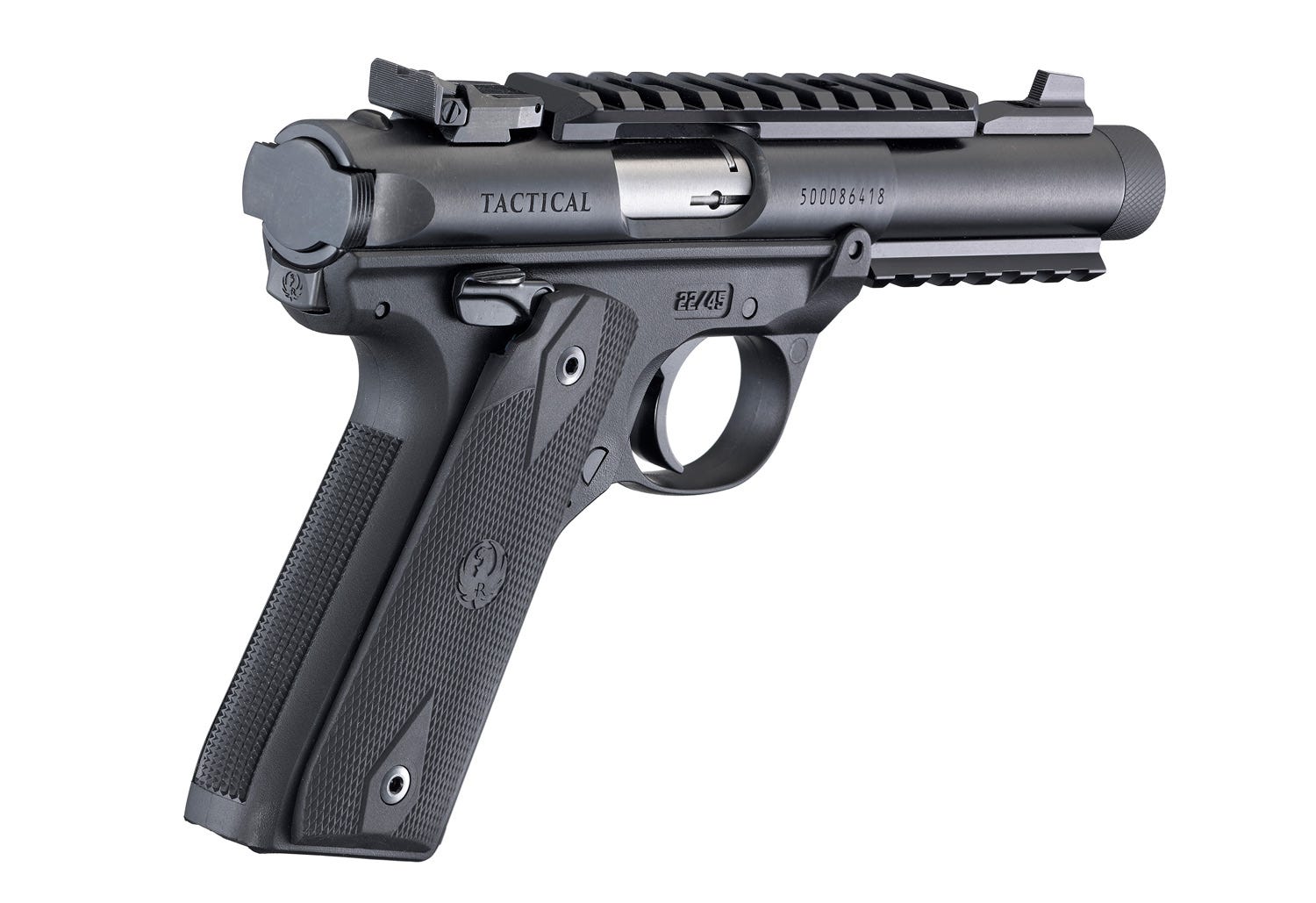 Ruger Mark IV 22/45 Tactical .22 LR 4.4" Barrel 10-Rounds - LIVENGOOD GUNS