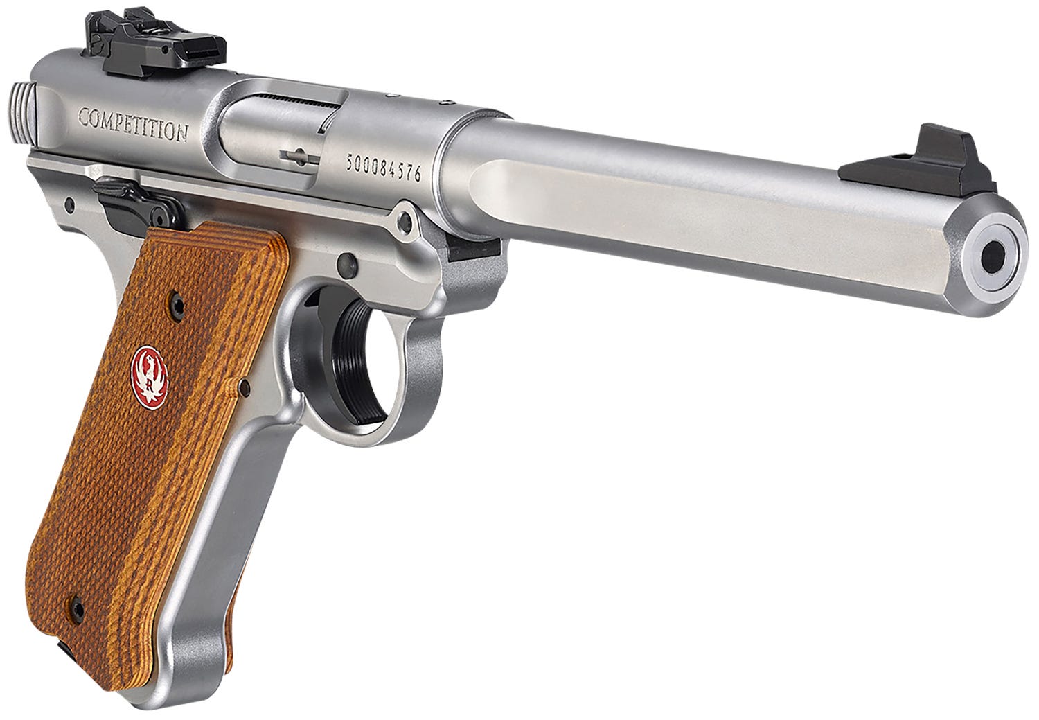 Ruger Mark IV Competition Stainless .22 LR 6.88" Barrel 10-Rounds ...