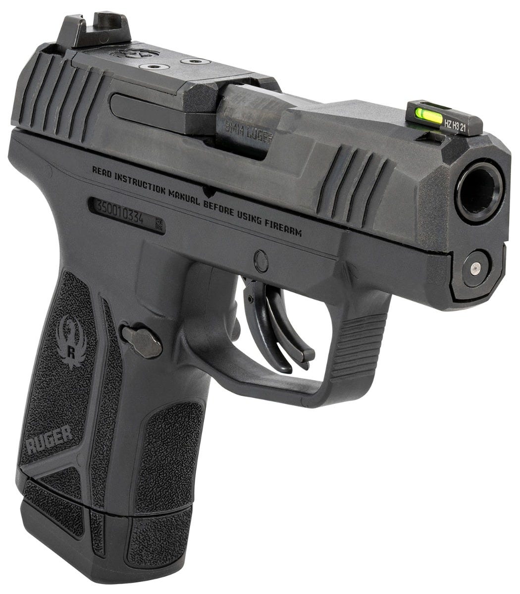Ruger MAX 9 Pro 9mm 3.2" Barrel 12-Rounds Optics Ready No Manual Safety ...
