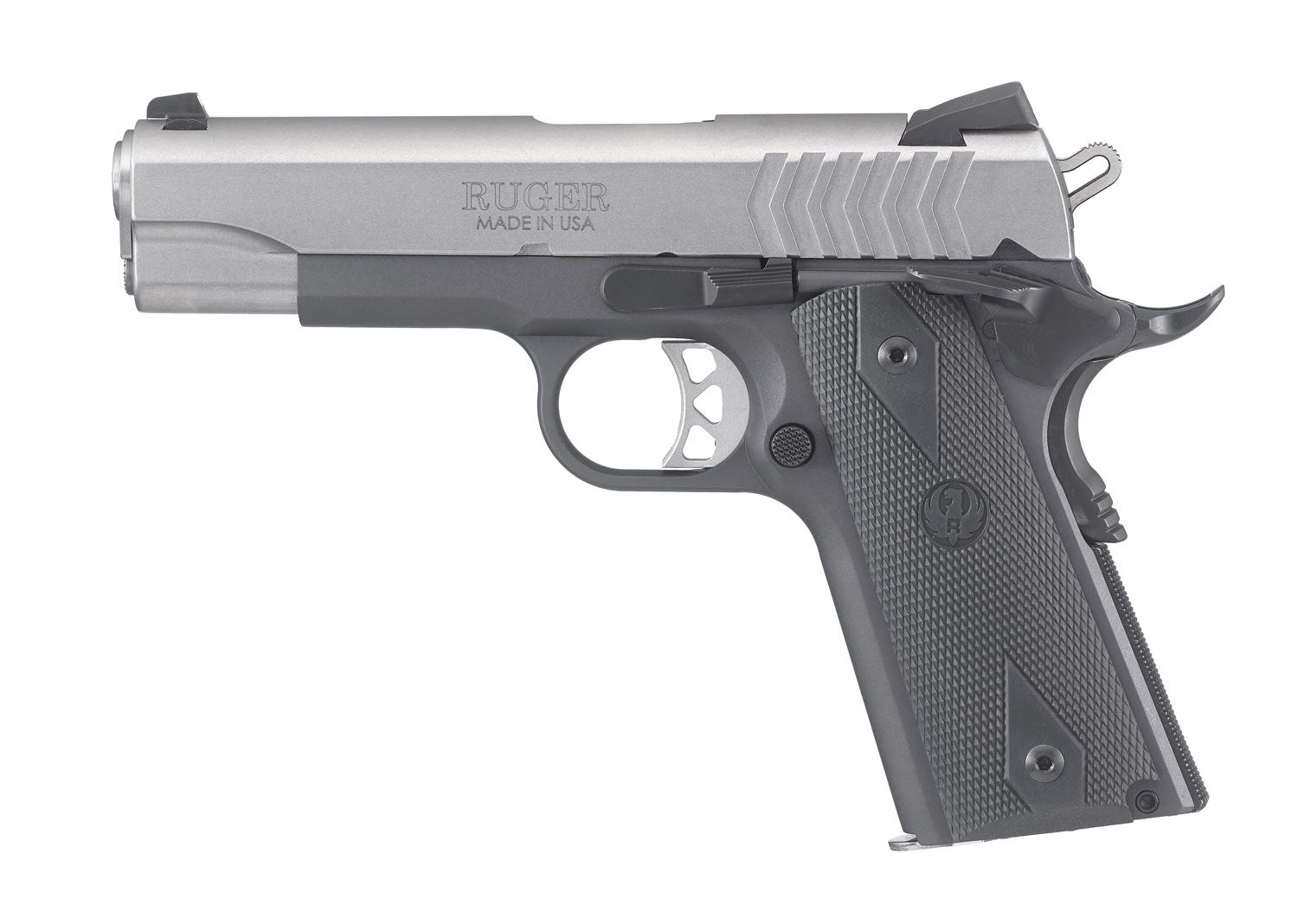 Ruger SR1911 Tungsten Grey / Stainless 9mm 4.25" Barrel 10-Rounds ...