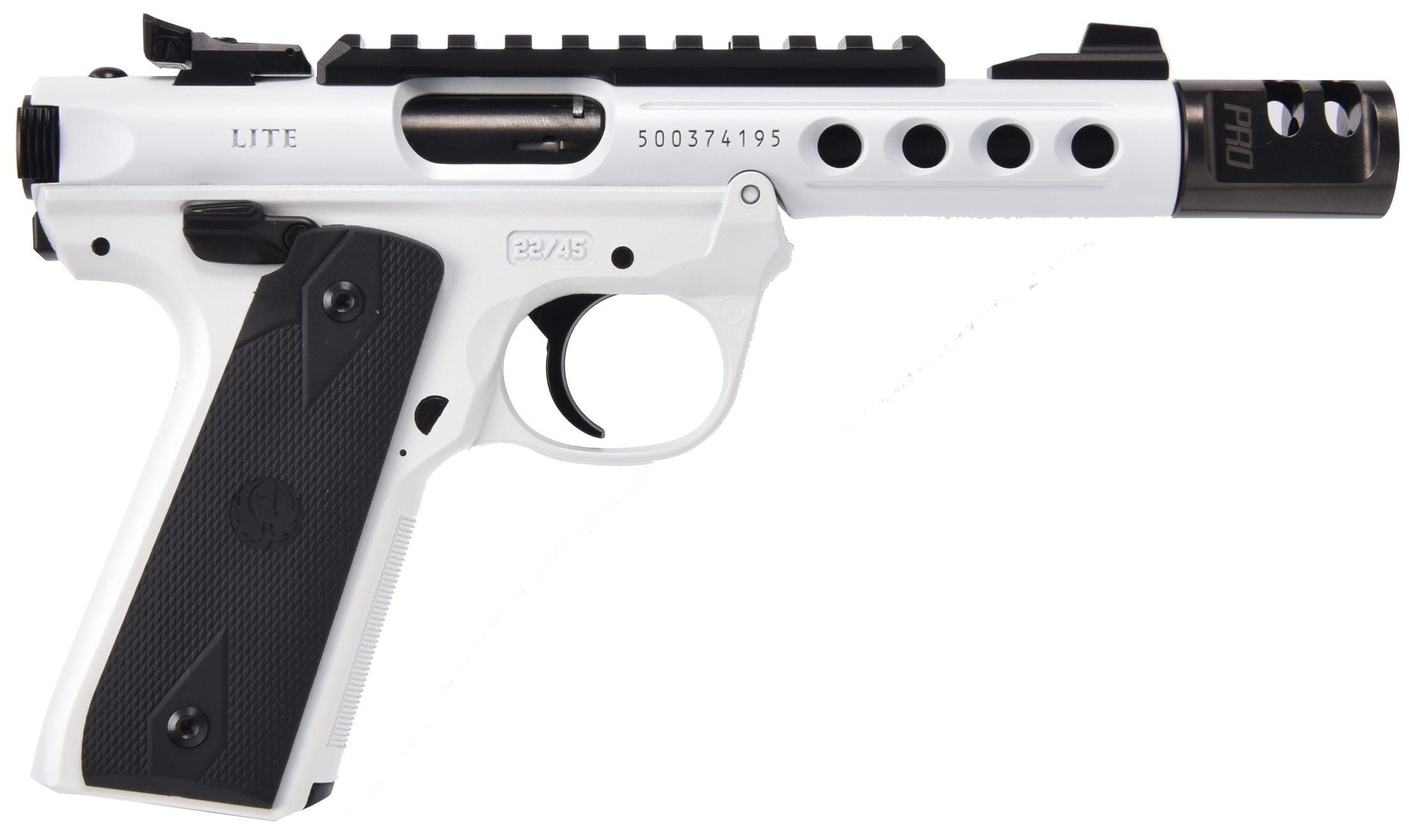 Ruger Mark IV 22/45 Lite Stormtrooper .22 LR 4.4" Barrel 10-Rounds ...