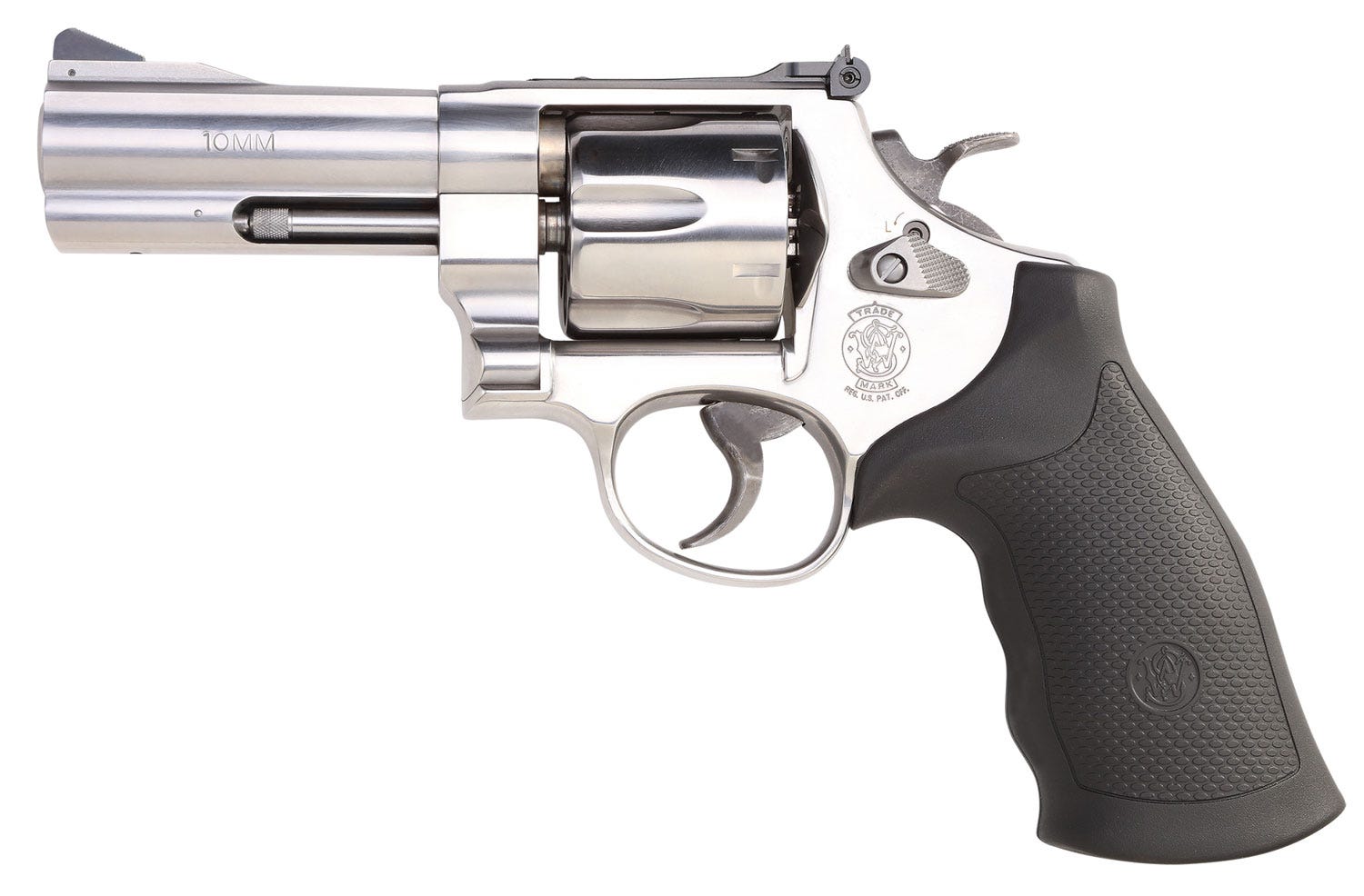 Smith and Wesson Model 610 Stainless 10mm 4" Barrel 6-Rounds ...