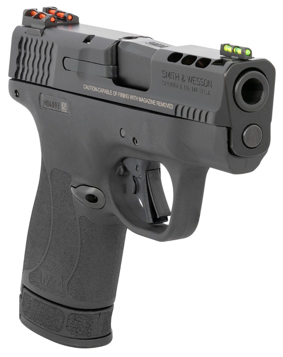 Smith and Wesson M&P9 Shield Plus Performance Center 9mm 3.1" Barrel 13 ...