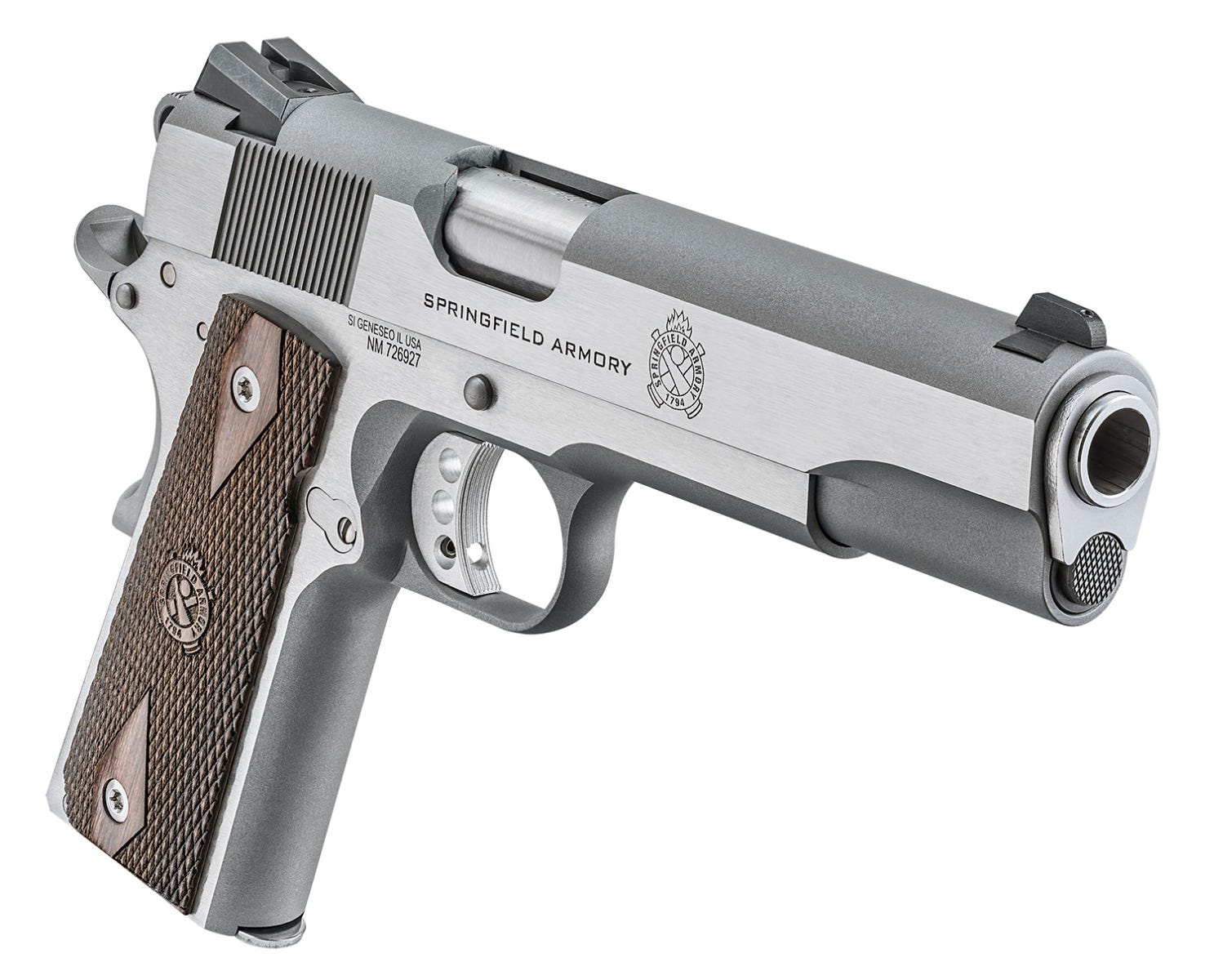 Springfield Armory Garrison Stainless .45 ACP 5" Barrel 7-Rounds Manual ...