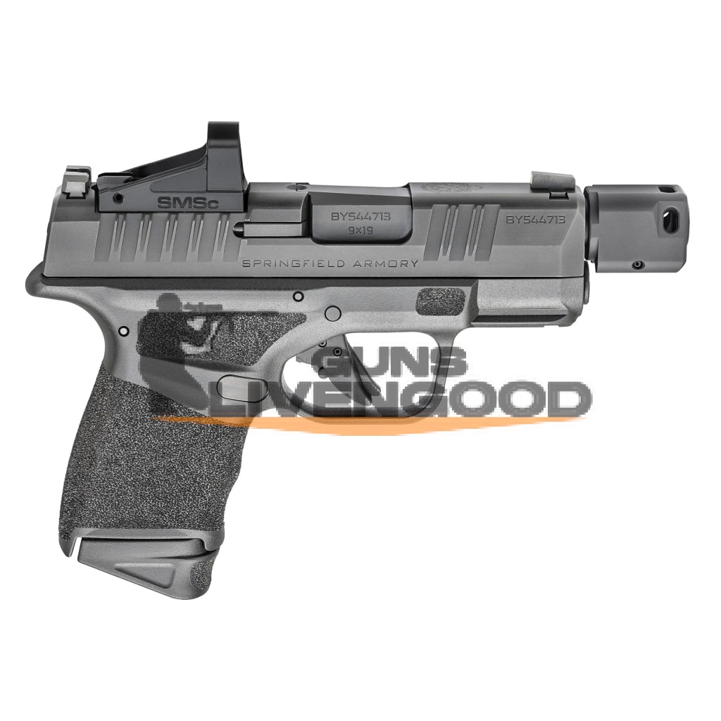 Springfield Armory Hellcat RDP 9mm 3.8" Barrel 10-Rounds Shield SMSc ...