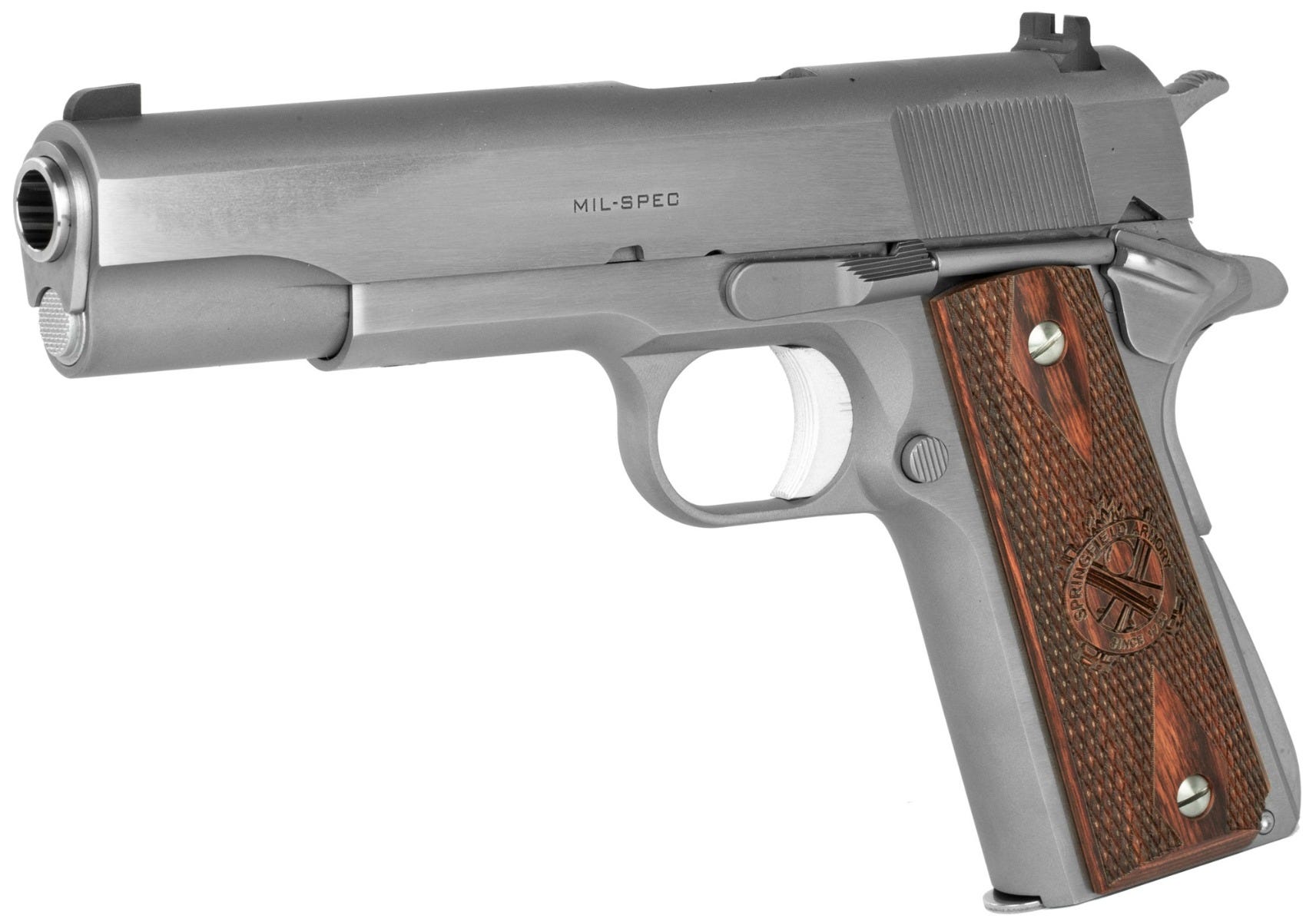 Springfield Armory Mil-Spec Defender Legacy Stainless .45 ACP 5" Barrel ...