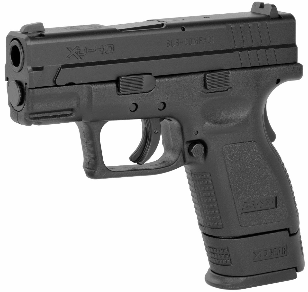 Springfield Armory XD Sub-Compact .40 SW 3" Barrel 10-Rounds Fixed ...