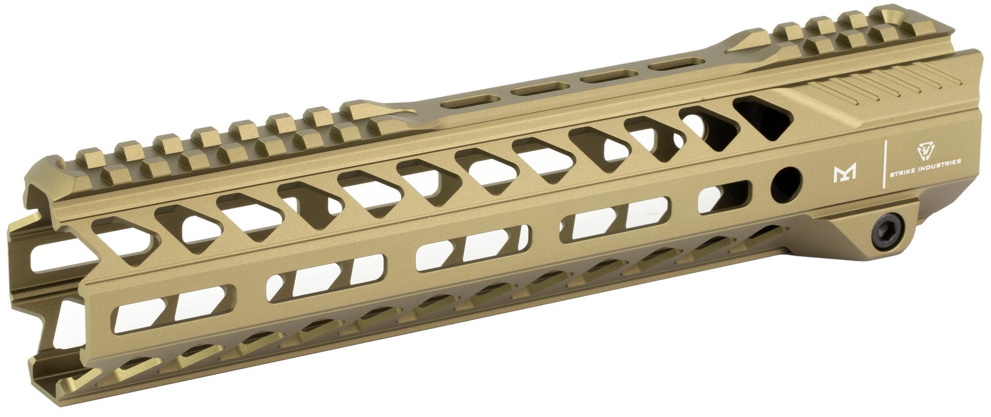 Strike Industries Strike Rail Flat Dark Earth 10" M-LOK for AR-15 ...