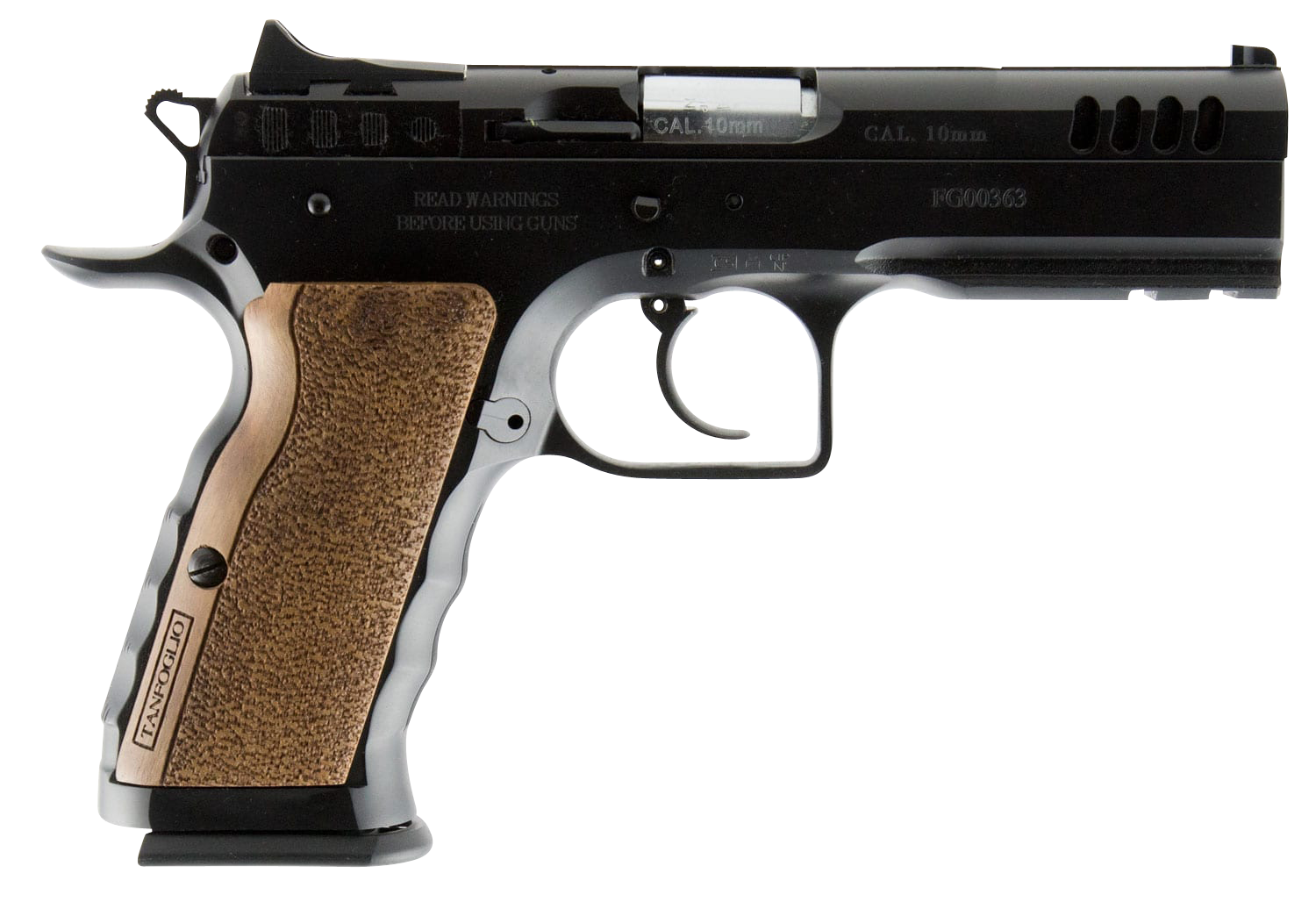 Tanfoglio Defiant Stock I 10mm 4.5" Barrel 13-Rounds Manual Safety ...