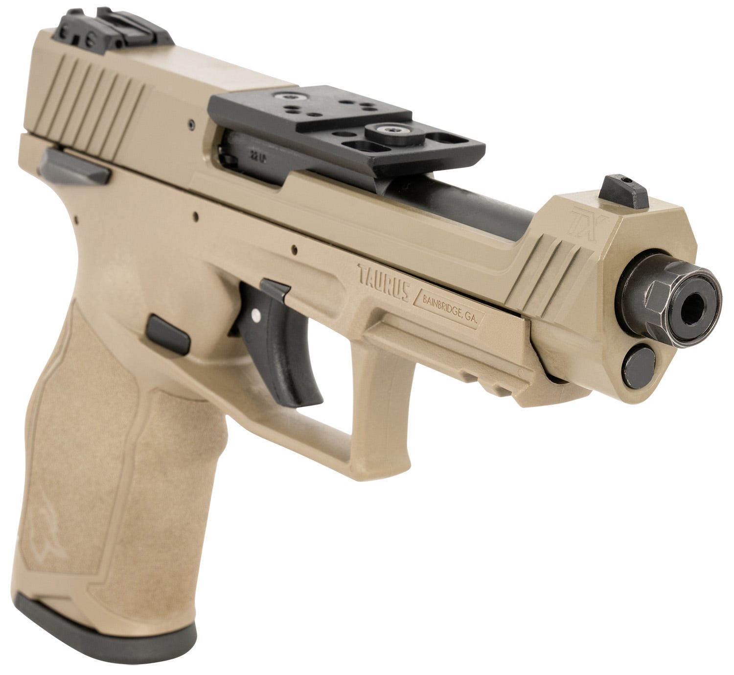 Taurus TX22 Competition Flat Dark Earth .22 LR 5.4" Barrel 16-Rounds ...