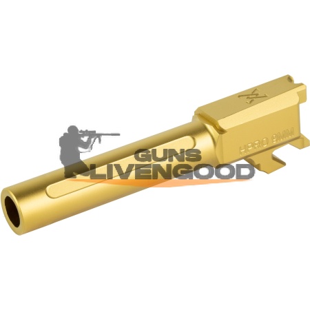 True Precision Replacement Barrel Gold 9mm for Springfield Hellcat Pro ...