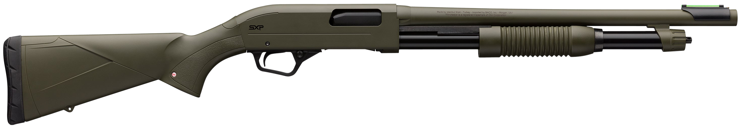 Winchester SXP Defender OD Green 20 GA 18" Barrel 3"-Chamber 5-Rounds ...